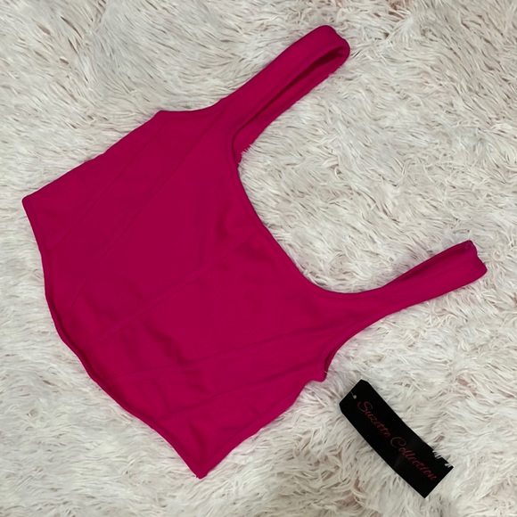 suzette collections | Tops | Hot Pink Tank | Poshmark